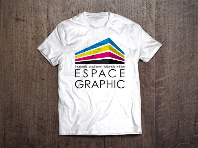 Création et impression sur t-shirt à l’imprimerie Espace Graphic à ...